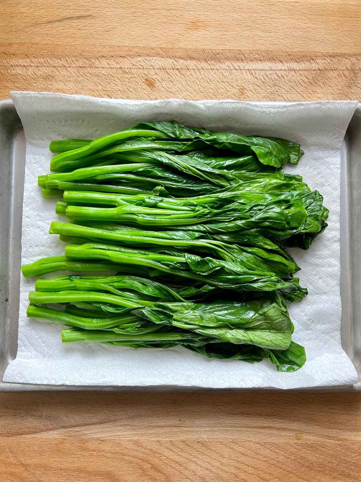 Yu Choy with Oyster Sauce
