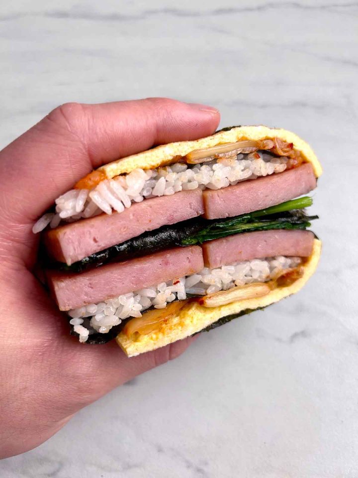 Easy Folded Kimbap
