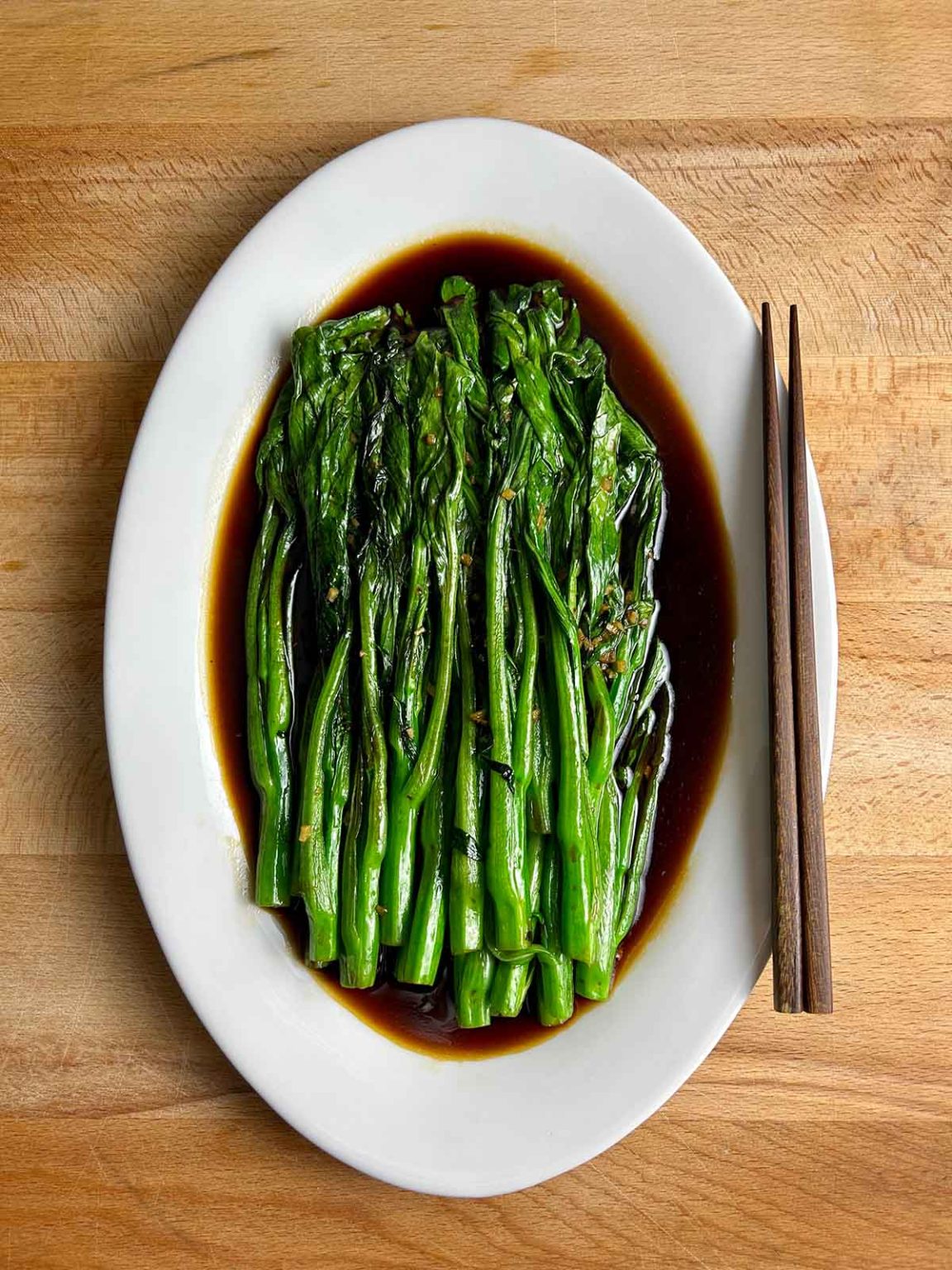 Yu Choy with Oyster Sauce