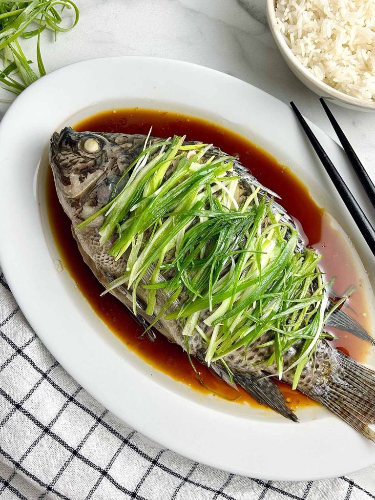 Chinese Steamed Fish