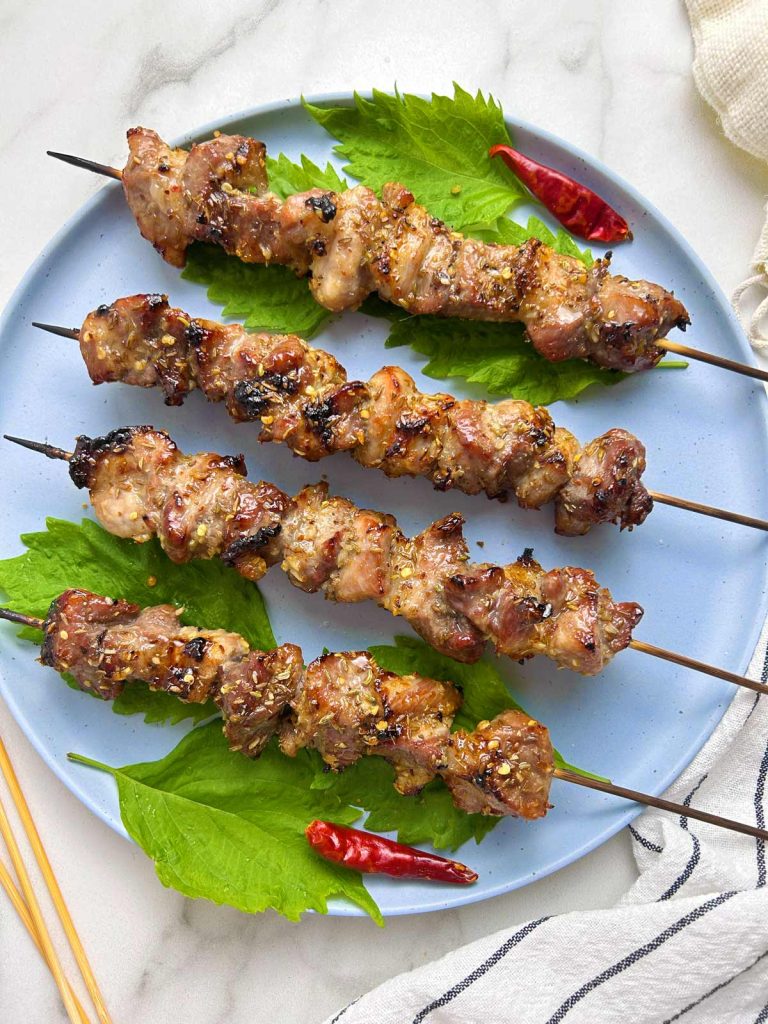 Chinese Pork Skewers