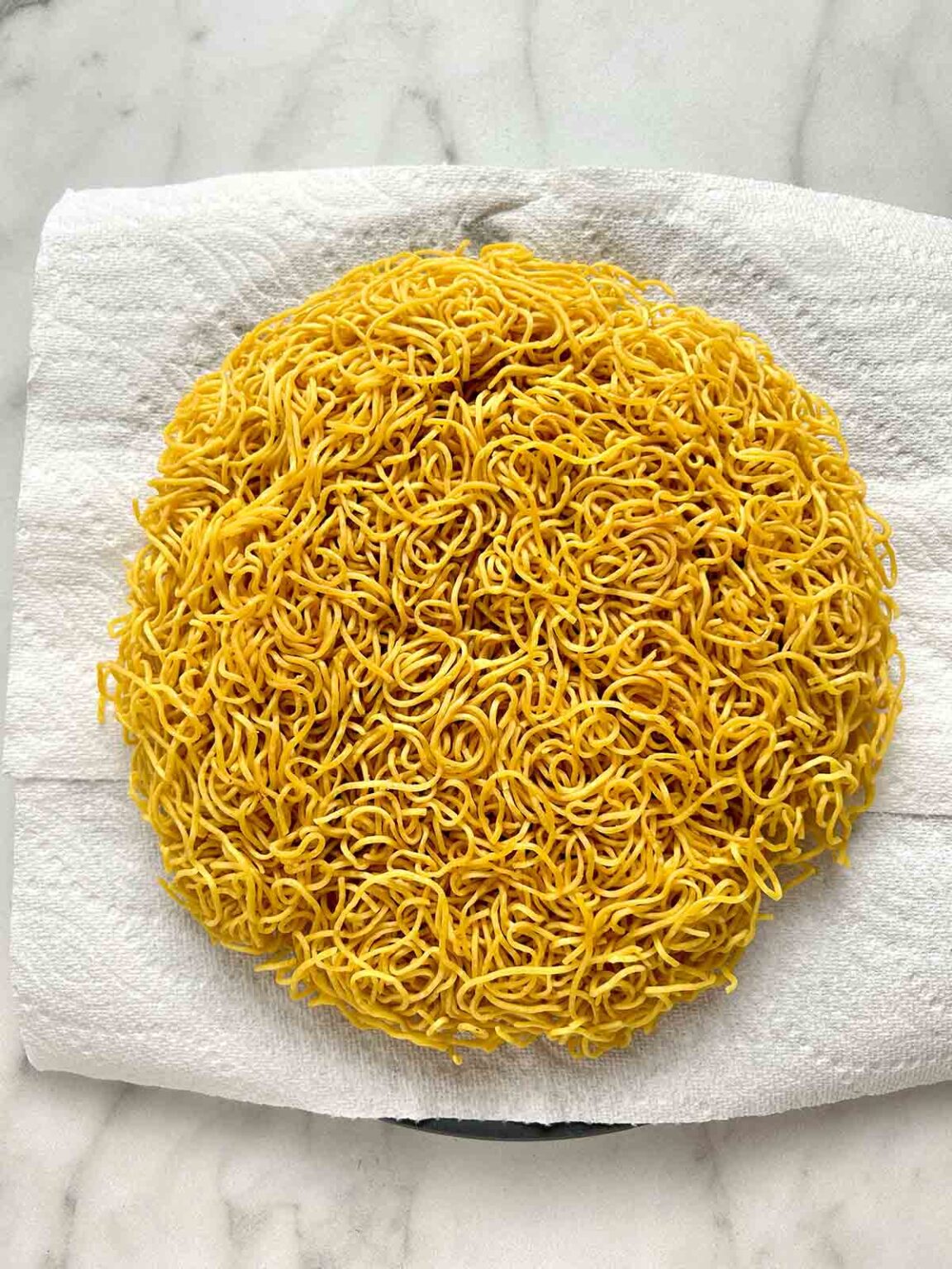 Birds Nest Noodles (Crispy Noodles With Seafood)
