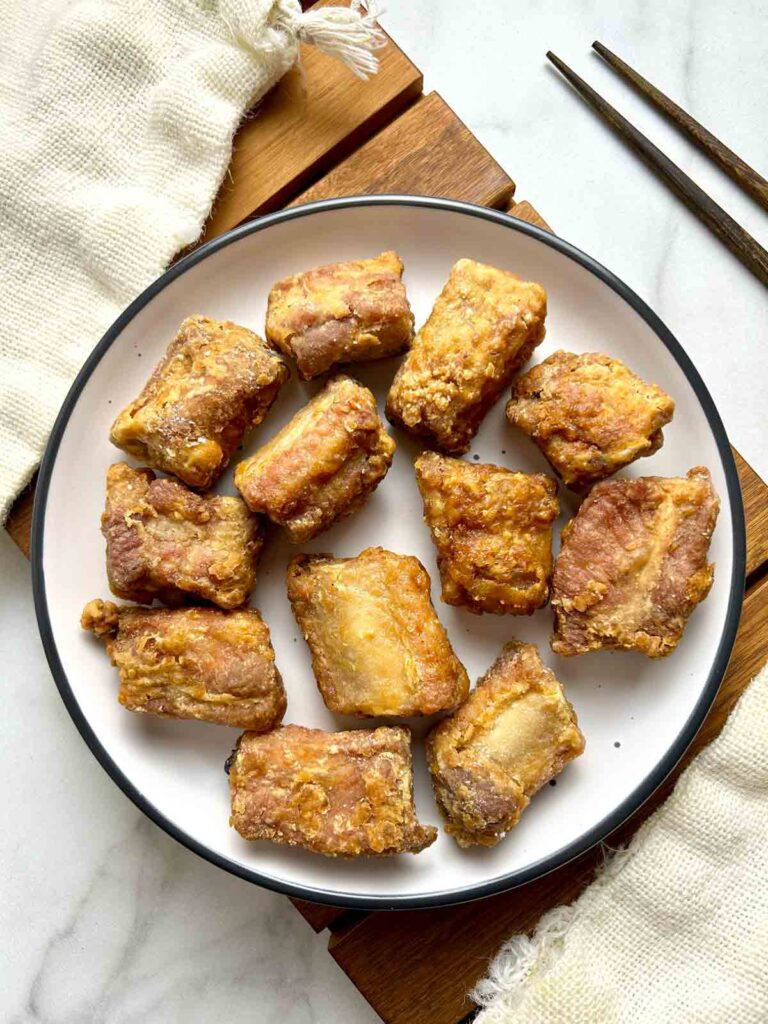 Chinese Dry Fried Garlic Ribs