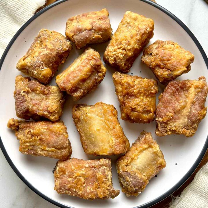 Chinese Dry Fried Garlic Ribs