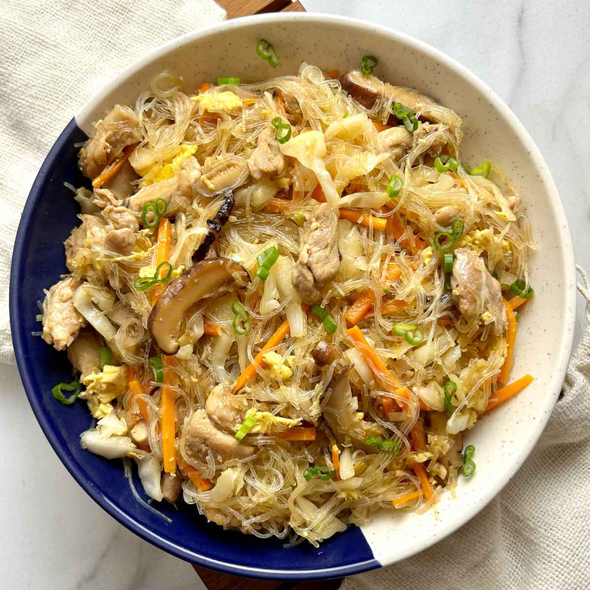 Stir Fry Glass Noodles Mung Bean Vermicelli