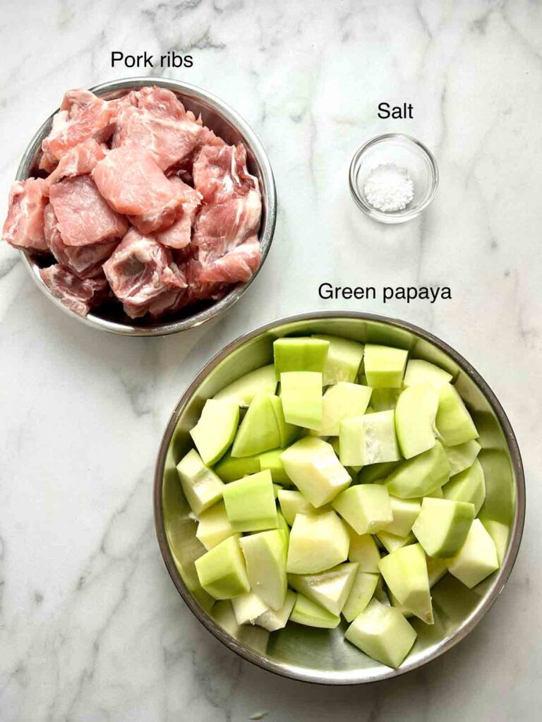Chinese Green Papaya Soup