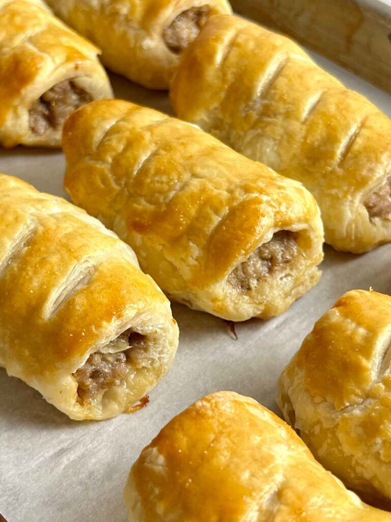 Puff Pastry Sausage Rolls