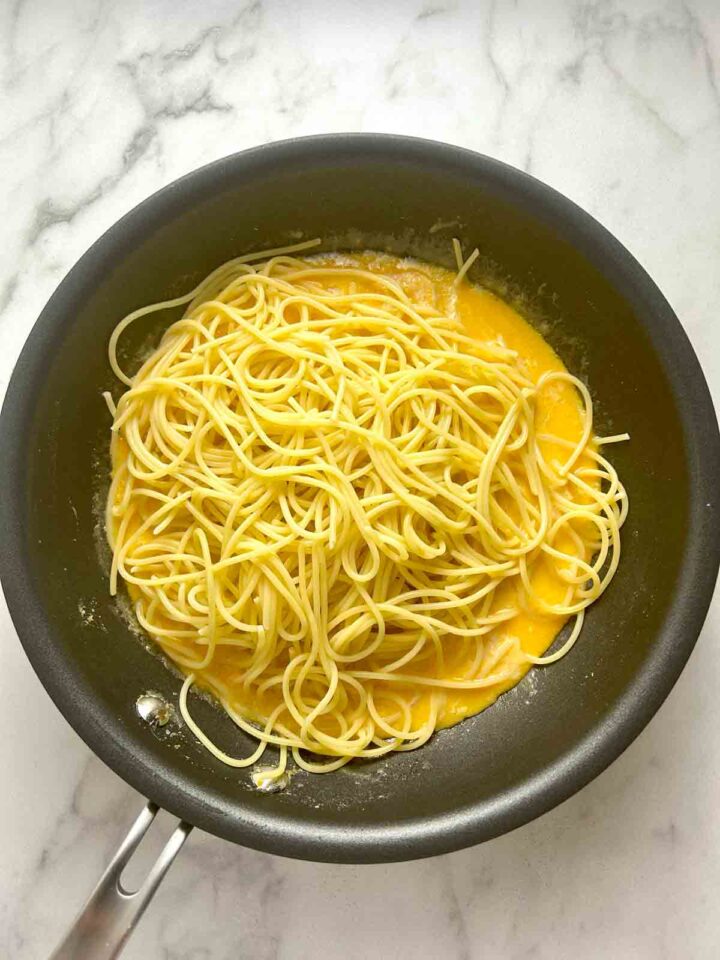 Creamy Salted Egg Pasta