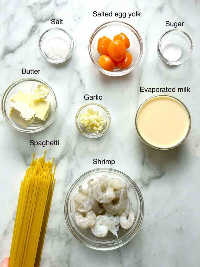 Creamy Salted Egg Pasta