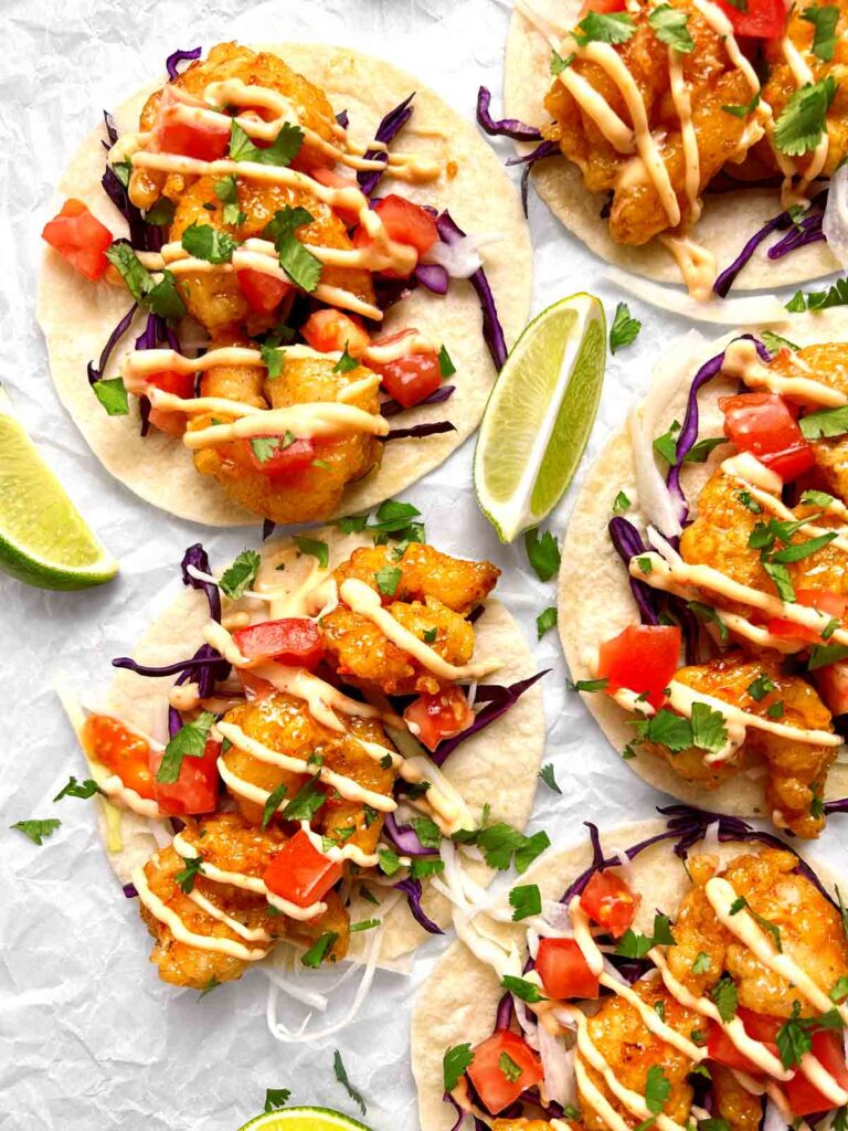 Bang Bang Shrimp Tacos