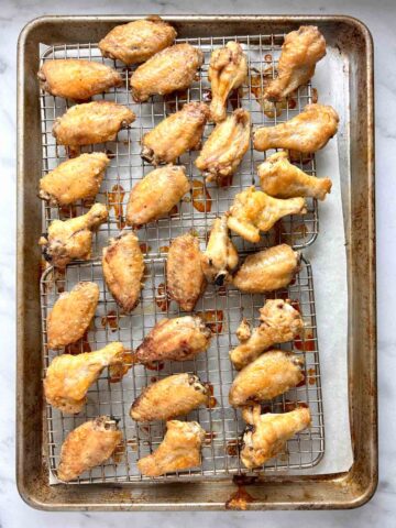 Crispy Baked Buffalo Wings