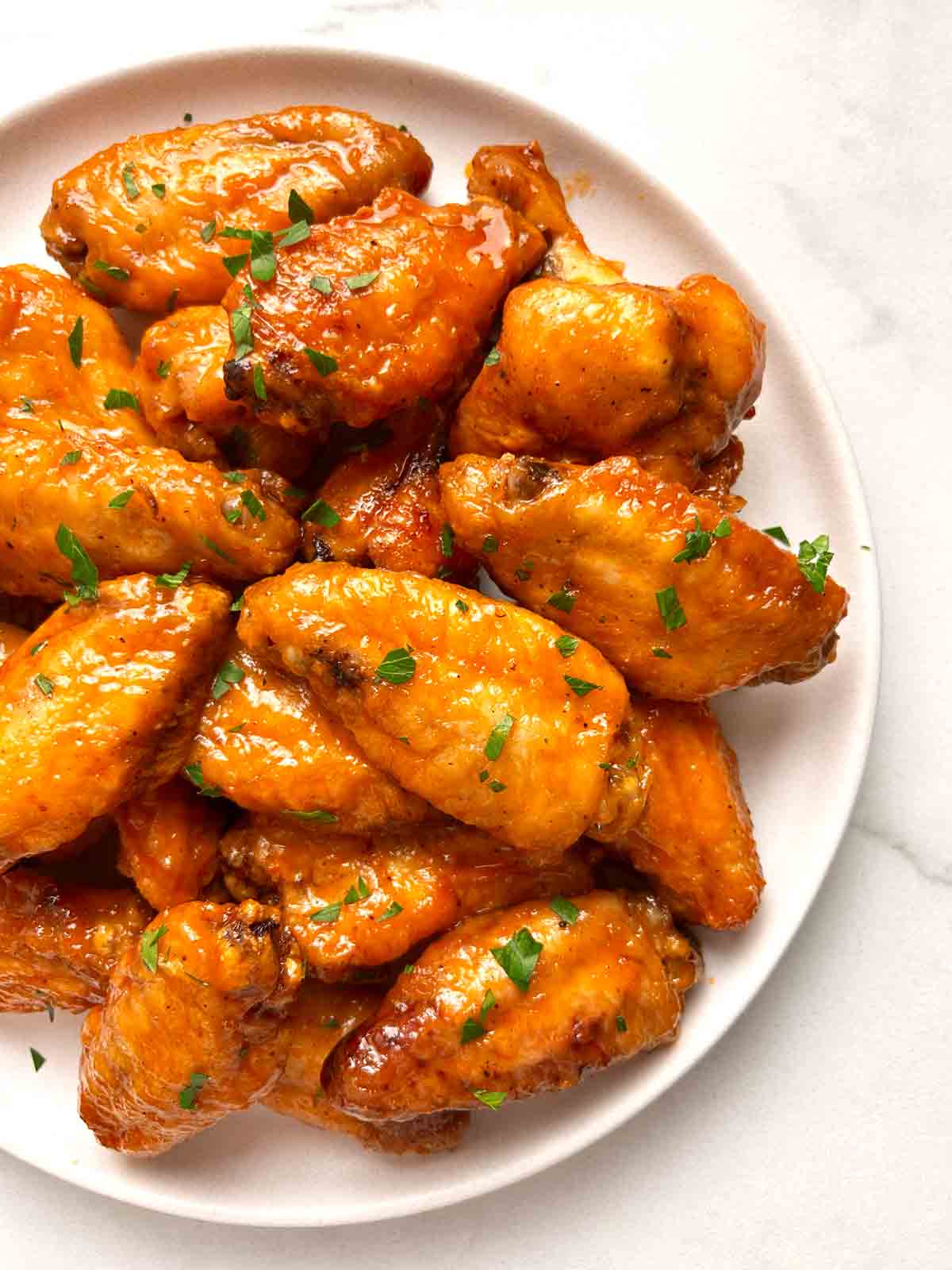 Crispy Baked Buffalo Wings